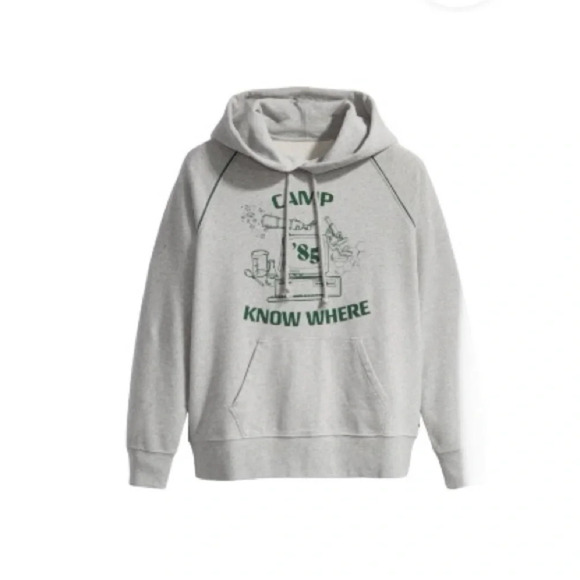 Levi's | Shirts | Stranger Things X Levis Camp Nowhere Hoodie | Poshmark
